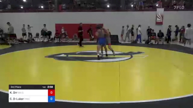 55 kg 3rd Place - Kade Orr, Golden Pride Wrestling Club vs Christian ...