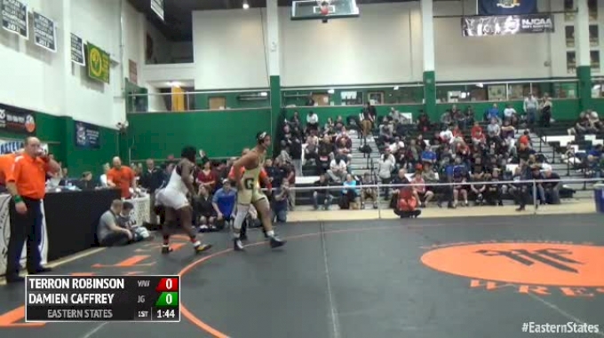 220 Finals - Terron Robinson, Walt Whitman vs Damien Caffrey, John Glenn