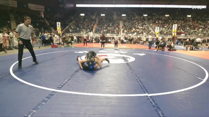 4A-120 lbs 5th Place Match - Trace Eldridge, Cheyenne East vs Wyatt ...