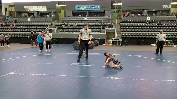 35-40 lbs Semifinal - Ali Hughes, Ready RP Nationals vs Rush Wilson ...