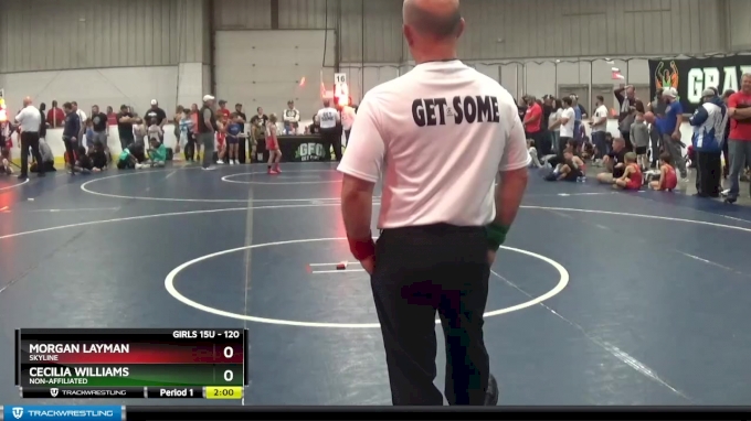 120 lbs Semifinal - Cecilia Williams, Non-Affiliated vs Morgan Layman ...