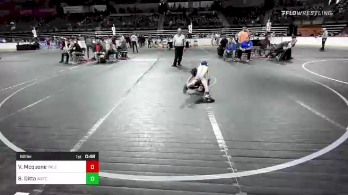 50 lbs Consi Of 8 #2 - Vincent Mcquone, Yale Street vs Sebastian Ditta ...