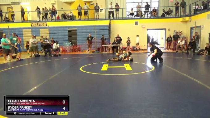 98 lbs Cons. Round 3 - Avery Like, Wichita Training Center vs Brayden ...