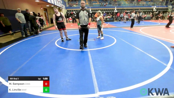 Rr Rnd 1 - Maddox Sampson, Coweta Tiger Wrestling vs Kevin Linville ...