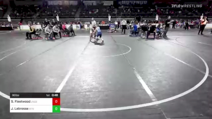 90 lbs Consi Of 8 #1 - Shyla Fleetwood, Underground WC vs Justin ...