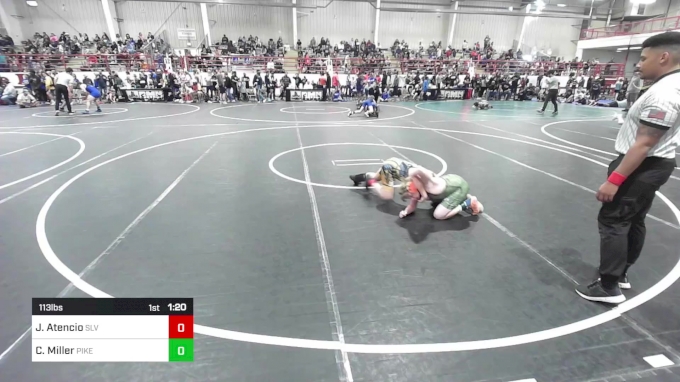 113 lbs Semifinal - Jason Atencio, SLV Elite WC vs Crosby Miller, Pikes ...