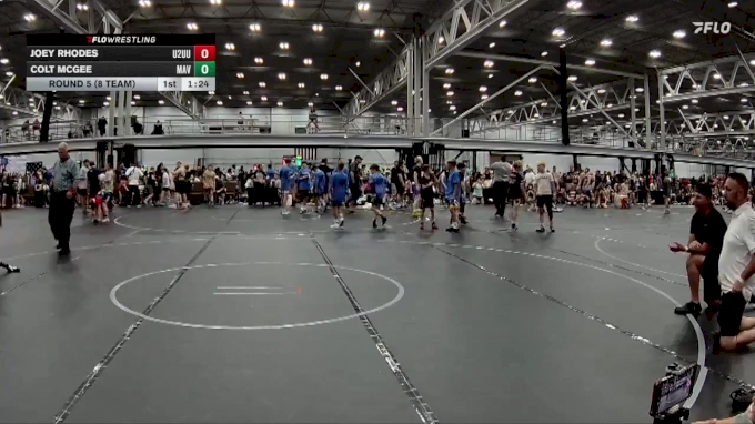 72 lbs Round 5 (8 Team) - Colt McGee, Mavericks vs Joey Rhodes, U2 ...