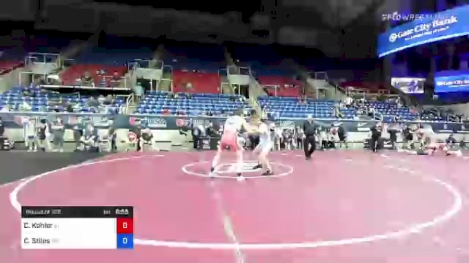 160 lbs Round Of 128 - Cade Kohler, Alaska vs Calvin Stiles, Massachusetts