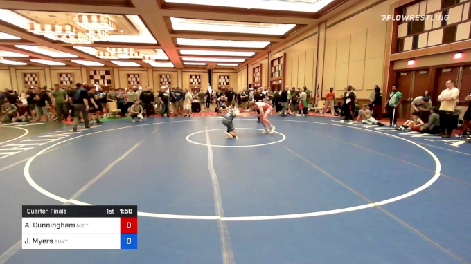 138 lbs Quarterfinal - Asher Cunningham, M2 Training Center vs Jack ...