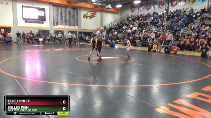 B-7 lbs Quarterfinal - Cole Henley, DC Elite vs Kellen Finn, Lone Tree ...