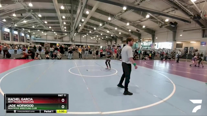 199 lbs Quarterfinal - Rachel Garcia, Best Trained Wrestling vs Jade ...