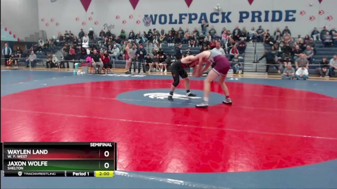 182 lbs Semifinal - Waylen Land, W. F. West vs Jaxon Wolfe, Shelton
