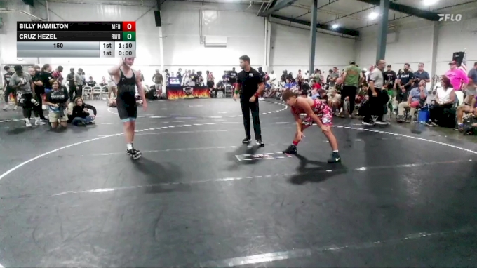 150 lbs Placement (4 Team) - Billy Hamilton, MF Dynasty vs Cruz Hezel ...