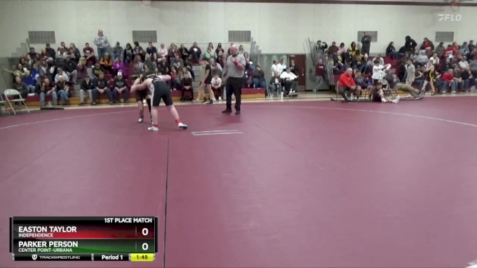 141-148 lbs 1st Place Match - Easton Taylor, Independence vs Parker ...