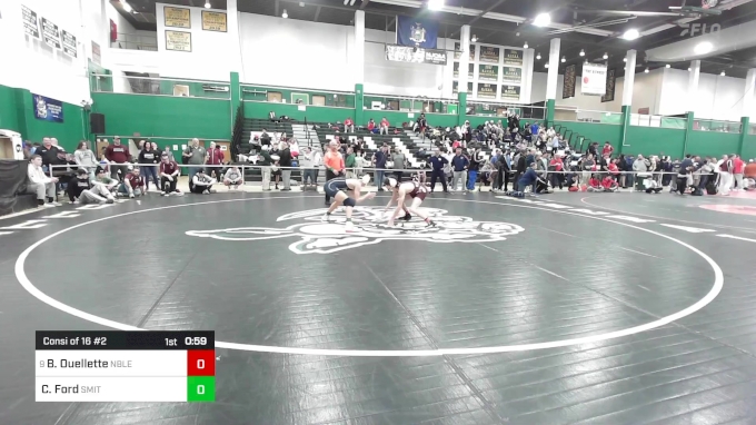 124 lbs Consi Of 16 #2 - Brady Ouellette, Noble vs Colton Ford ...