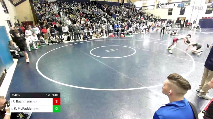 114 lbs Round Of 16 - Freddy Bachmann, Faith Christian Academy vs Kevin ...