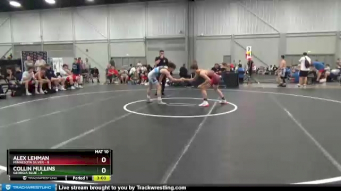132 lbs Placement Matches (16 Team) - Alex Lehman, Minnesota Silver vs ...