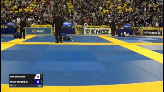 Ivan Wadsworth vs Angelo Cadiente Jr. Pan Kids Jiu-Jitsu IBJJF Championship