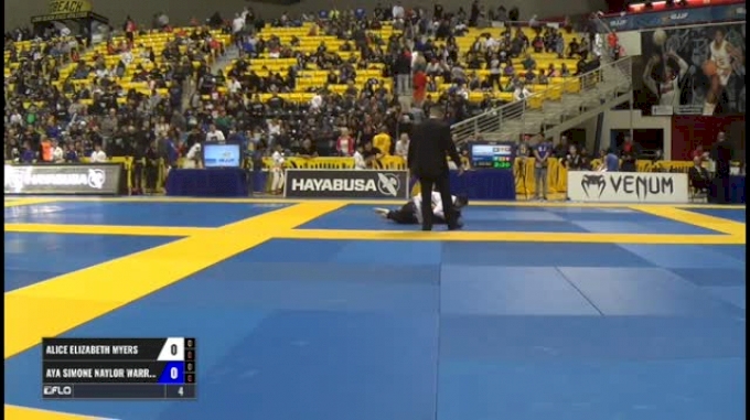 Alice Elizabeth Myers vs Aya Simone Naylor Warren Pan Kids Jiu-Jitsu ...