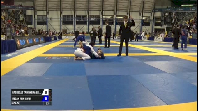 Gabrielle Taimanemailelagi Tata- vs Megan Ann Irwin Pan Kids Jiu-Jitsu ...