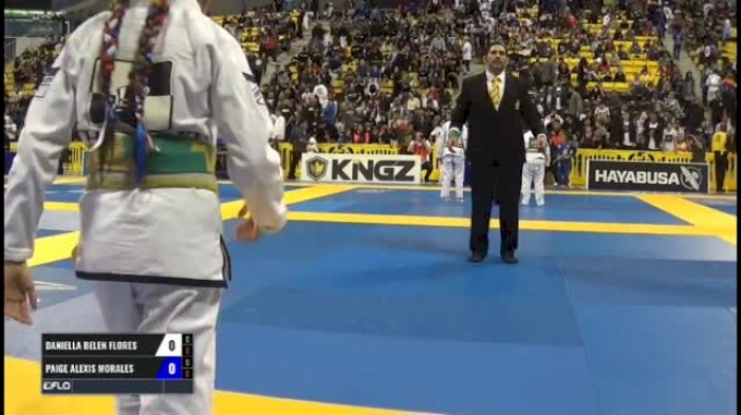 Daniella Belen Flores vs Paige Alexis Morales Pan Kids Jiu-Jitsu IBJJF ...