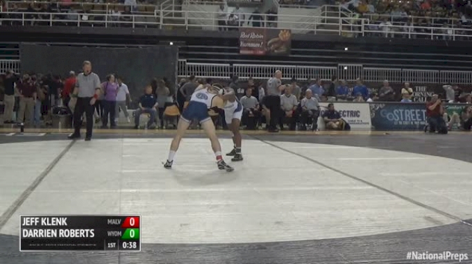 160 3rd Place - Jeff Klenk, Malvern vs Darrien Roberts, Wyoming Seminary