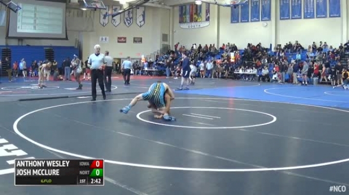 149 Round of 32 - Anthony Wesley, Iowa State vs Josh McClure, North ...