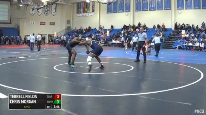 197 Consi of 4 - Terrell Fields, Clarion vs Chris Morgan, Army West Point