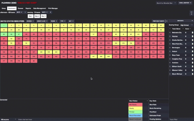 FloArena Demo 20 - Editing a Bout