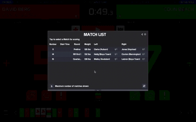 FloArena Demo 31 - Scoring College