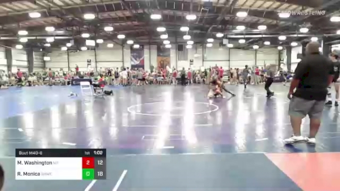 145 lbs Rr Rnd 3 - Marley Washington, MF Purge vs Ryley Monica, Grain ...