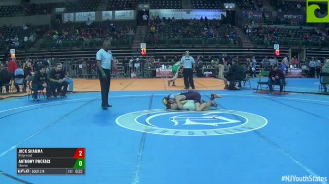 105 Consi of 4 - Jack Sharma, Ridgewood vs Anthony Profaci, Monroe