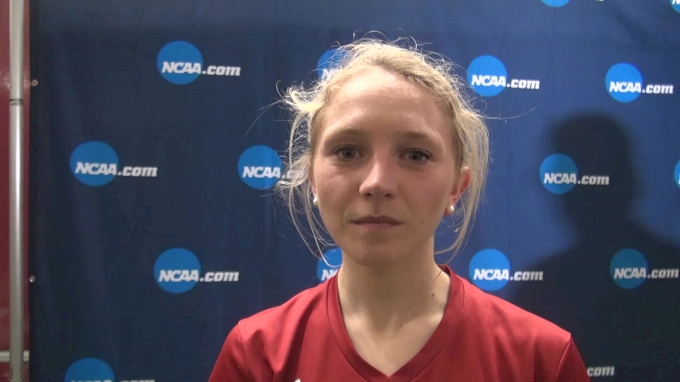 Katherine Receveur after showing resilience in DMR and 3K