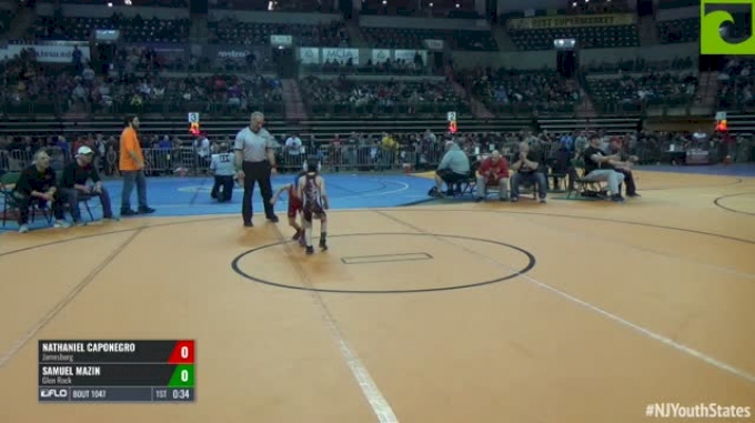 41 Consi of 8 #2 - Nathaniel Caponegro, Jamesburg vs Samuel Mazin, Glen ...