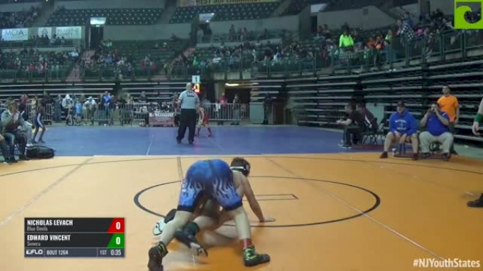 125 Consi of 4 - Nicholas LeVach, Blue Devils vs Edward Vincent, Seneca