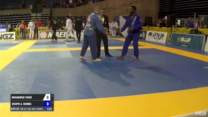 Mohammed Yusuf vs Joseph A. Runkel Pan Jiu-Jitsu IBJJF Championship