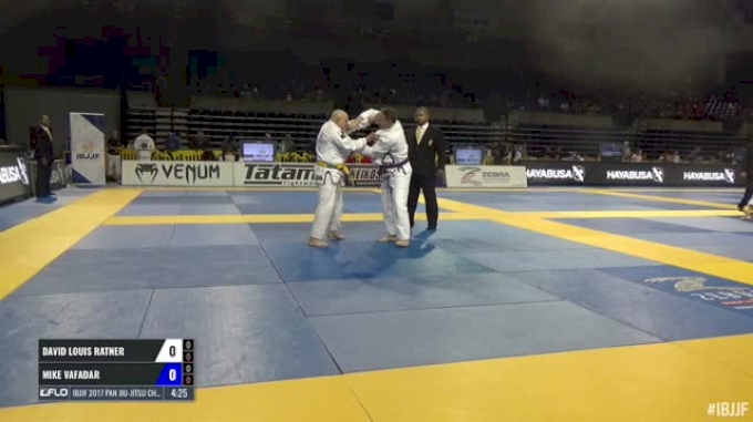 David Louis Ratner vs Mike Vafadar IBJJF 2017 Pan Jiu-Jitsu Championship