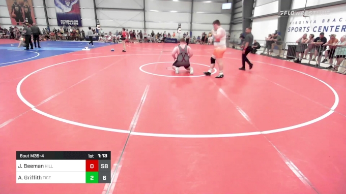 285 lbs Rr Rnd 1 - Jake Beeman, Hillbilly Hammers vs Alex Griffith ...