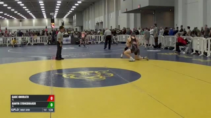 138 Round of 32 - Gabe Onorato, Nj vs Kamyn Stonebraker, Az