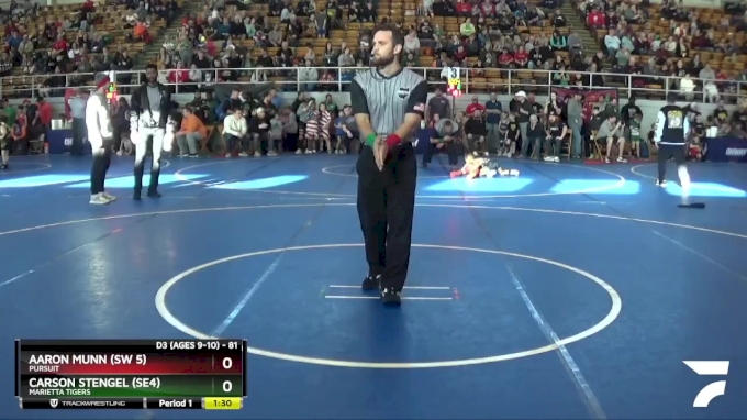 81 lbs Champ. Round 1 - Carson Stengel (se4), Marietta Tigers vs Aaron ...