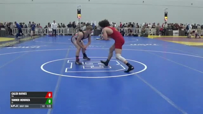 145 Round of 16 - Caleb Haynes, Wv vs Tanner Mendoza, Az
