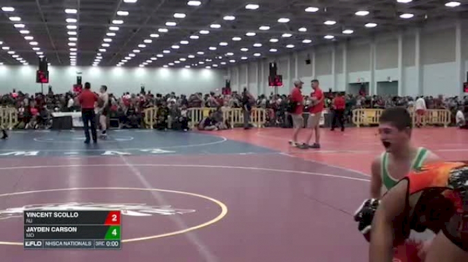 106 Consi of 16 #1 - Vincent Scollo, NJ vs Jayden Carson, MO