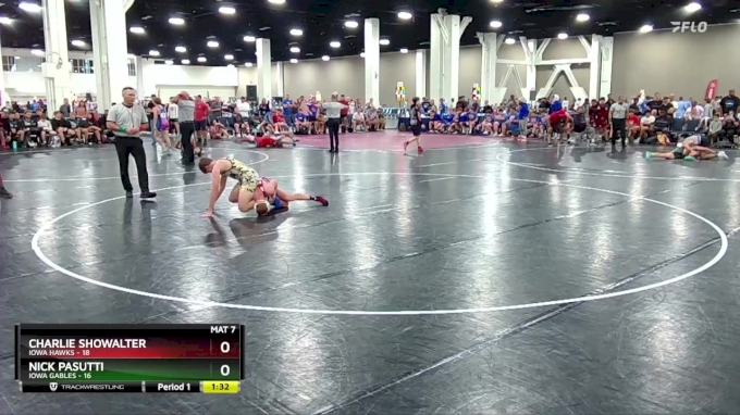 144 lbs Round 2 (16 Team) - Nick Pasutti, Iowa Gables vs Charlie ...