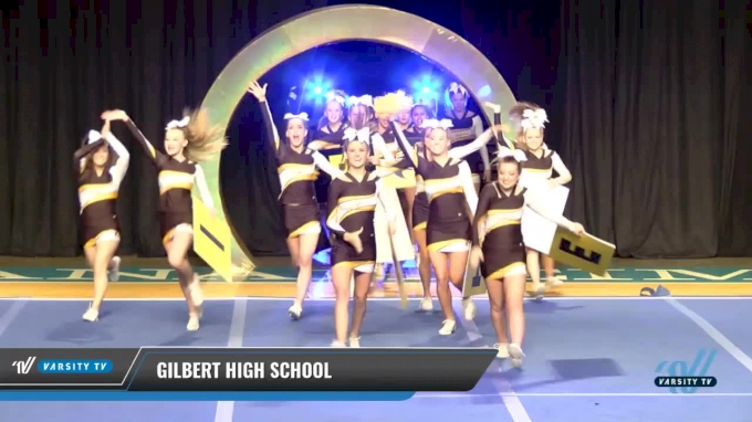 Gilbert High School [2017 Large Varsity Show Cheer Intermediate Prelims ...