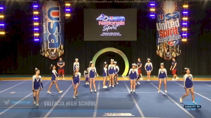 Valencia High School [2017 Large Varsity Show Cheer Novice (17-20 ...