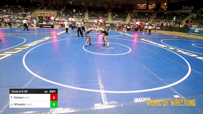 145 lbs Consi Of 8 #2 - Tyde Nelsen, Moen Wrestling Academy vs Jameson ...