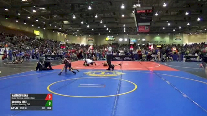 76 Round of 32 - Matthew Luna, Daniel Cormier AKA Wrestling vs Dominic ...