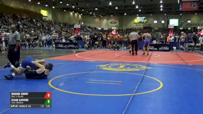 125 Round of 128 - Marcus Curry, Bred To Wrestle vs Elijah Acevedo ...