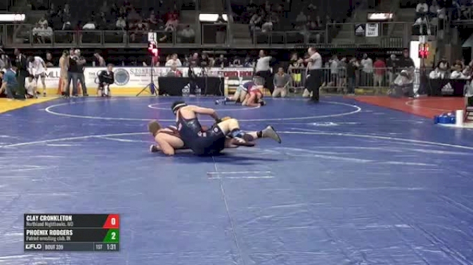 163 Consi of 8 #2 - Clay Cronkleton, Northland Nighthawks, MO vs ...