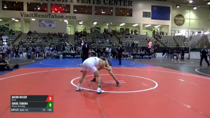 113 7th Place - Jacob Hiller, Chico vs Isriel Tubera, Pitman Wrestling